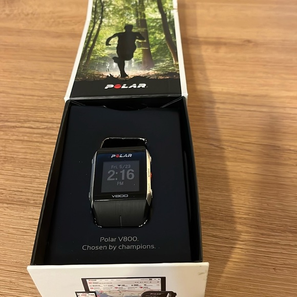 Accessories | Polar V80 Bluetooth Heart Rate Monitor Gps Smart Chronograph Multisports Watch ...